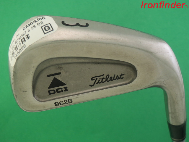 Titleist DCI 962B Single 3 Iron Steel Stiff DG Sensicore S300 Shaft ...