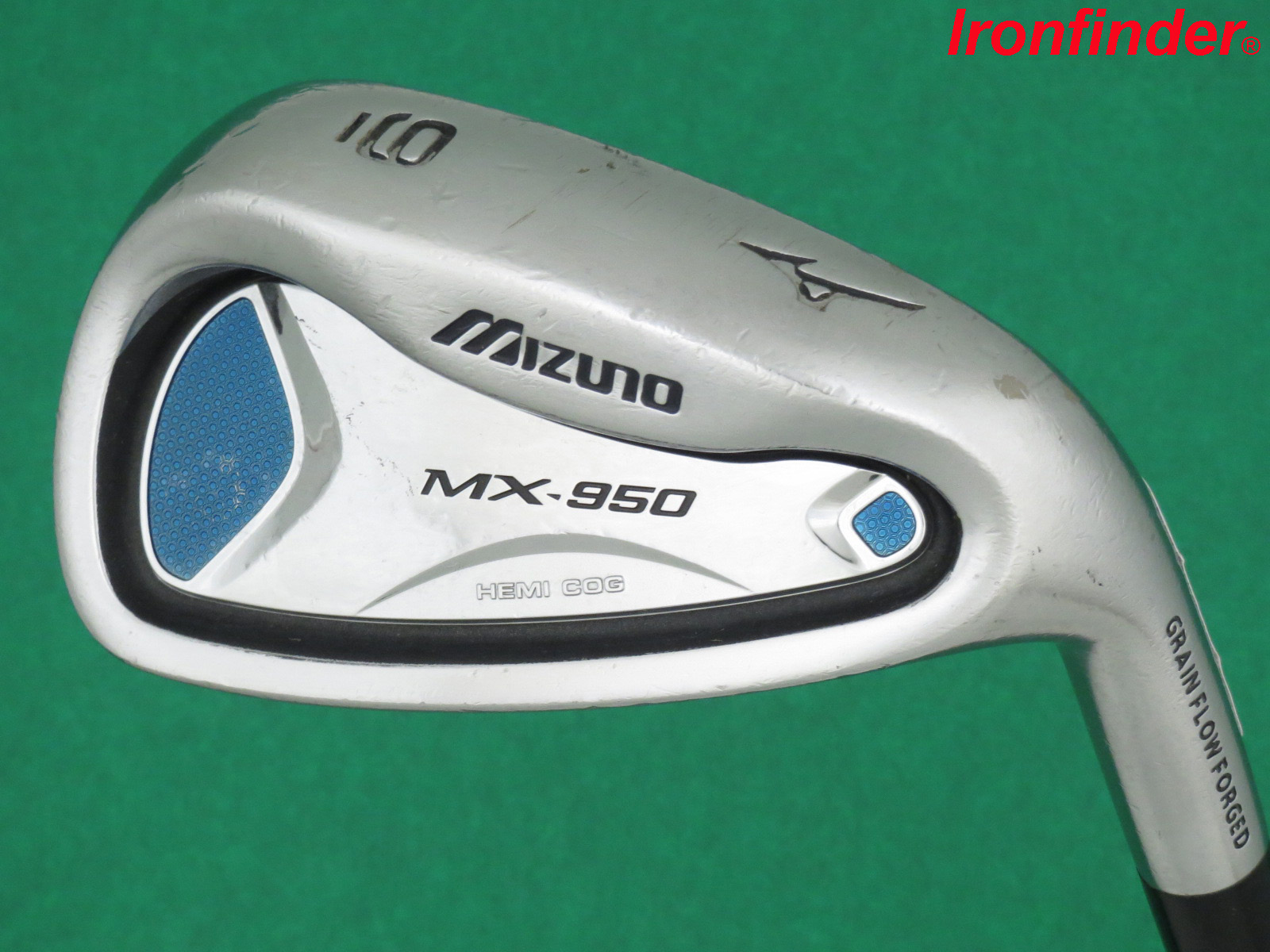 Mizuno MX-950 Single 9 Iron Graphite Stiff EXSAR IS4 Shaft Mens Right ...